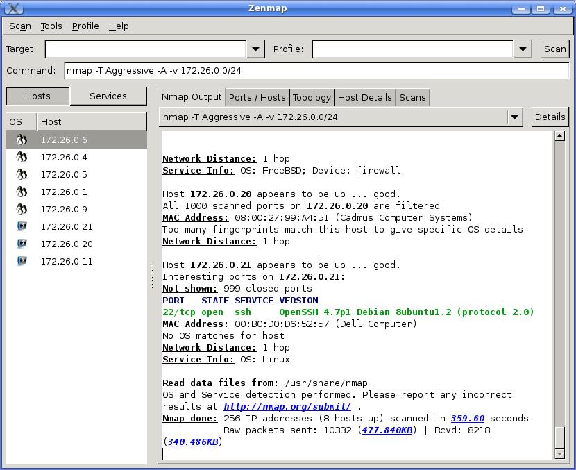 Conocer la topología o diagrama de red de manera gráfica en Linux ...